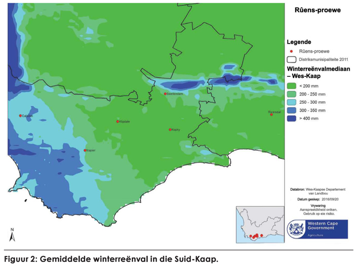 Op soek na ALTERNATIEWE GEWASSE vir die Swartland en Overberg