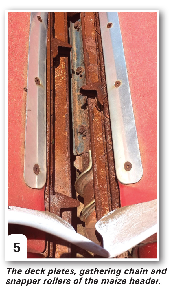 Do maintenance before harvesting