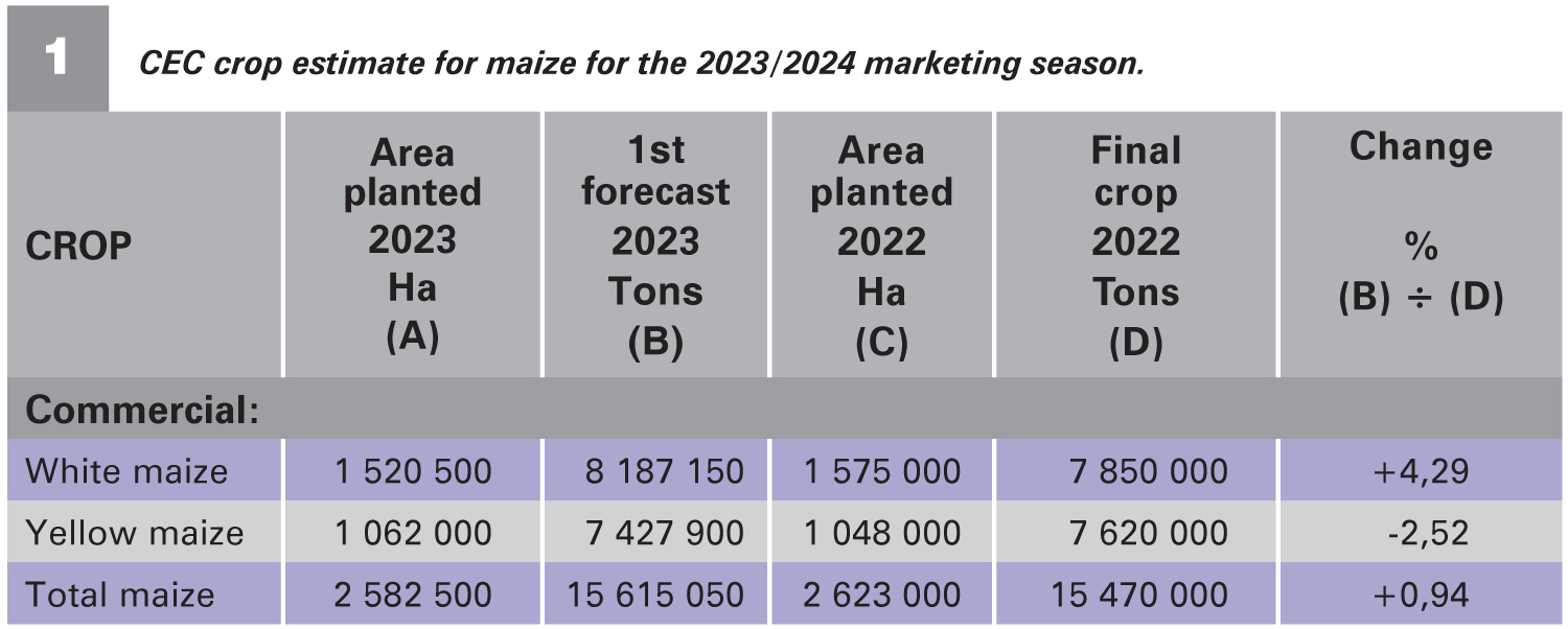 Trends in the SA maize market